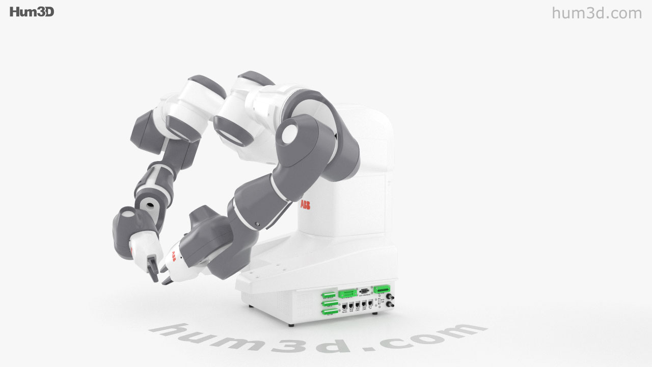 360 view of ABB Robot 3D model - 3DModels store