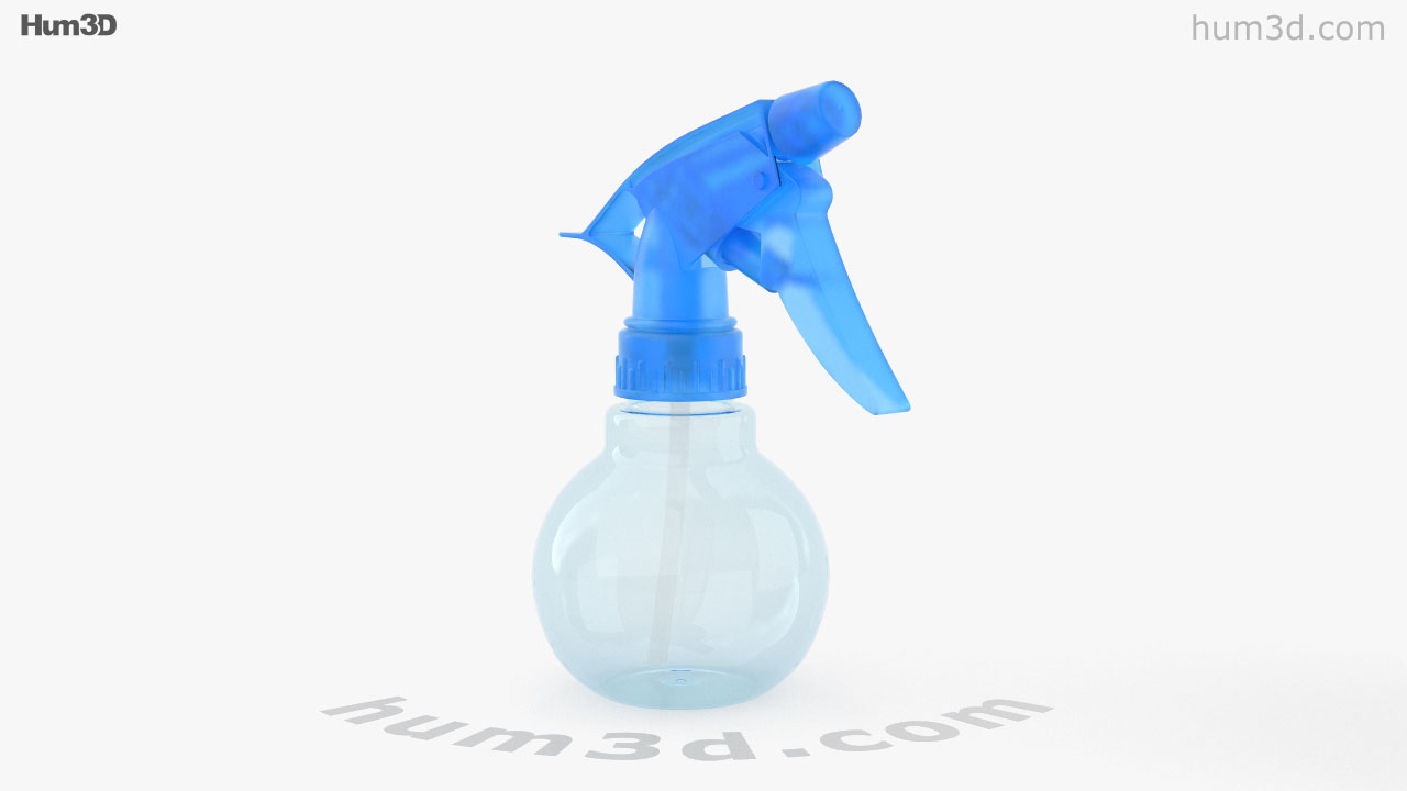 360 view of Spray Bottle 3D model - 3DModels store