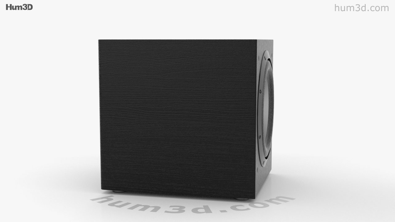 360 view of Subwoofer 3D model - 3DModels store