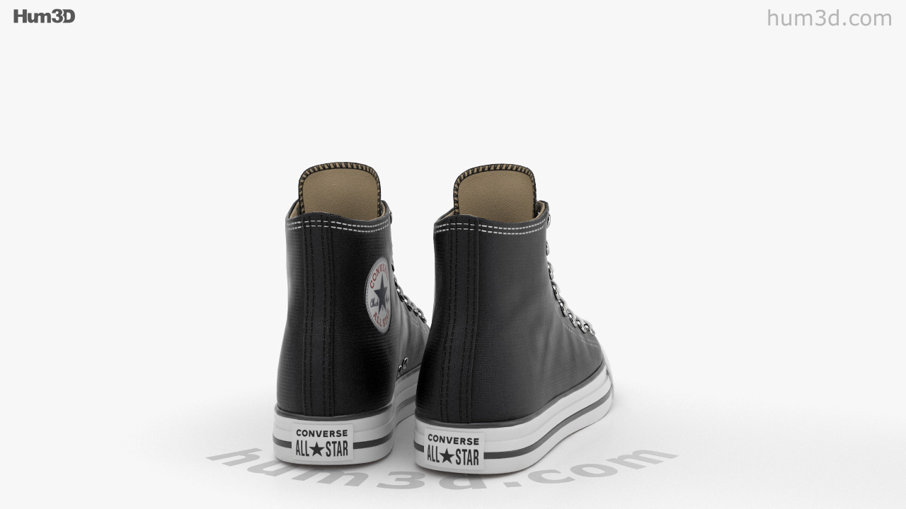 360 view of Converse Chuck Taylor All Star 3D model - 3DModels store