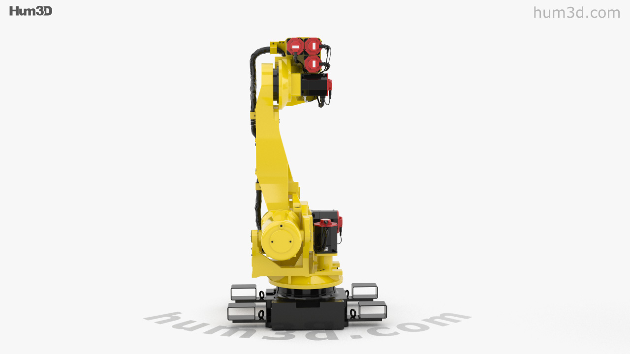 360 view of Fanuc Robot 3D model - 3DModels store