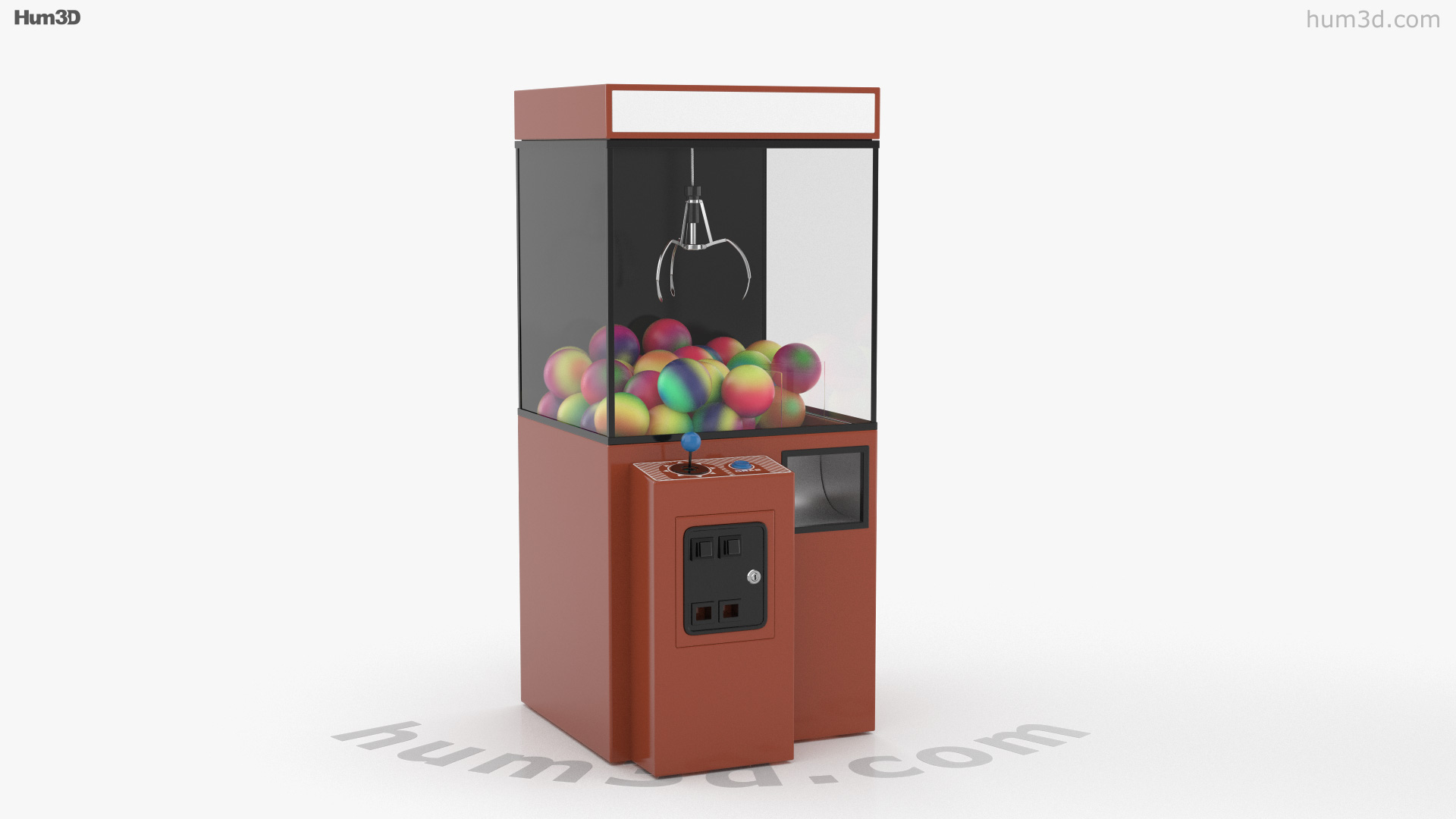 360 view of Claw Machine 3D model - 3DModels store