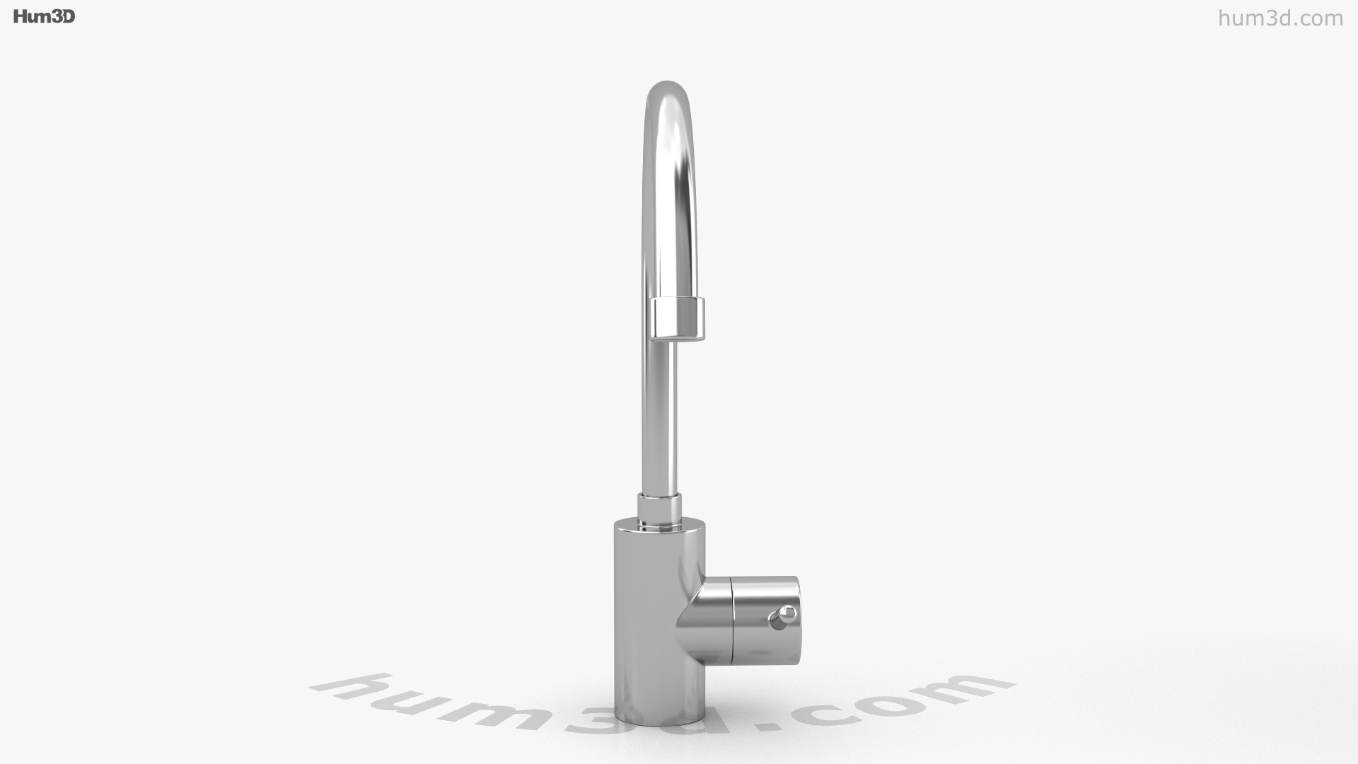 360 view of Kitchen Faucet 3D model - 3DModels store