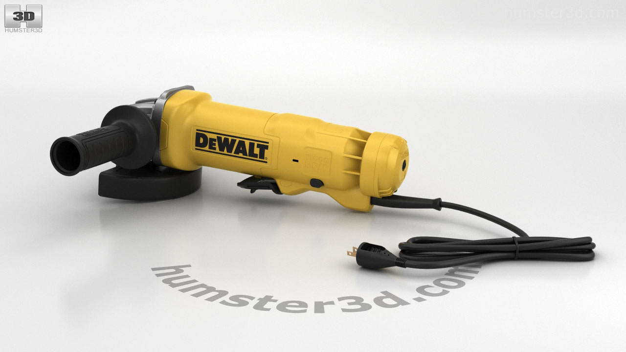 360 view of Angle Grinder 3D model - 3DModels store