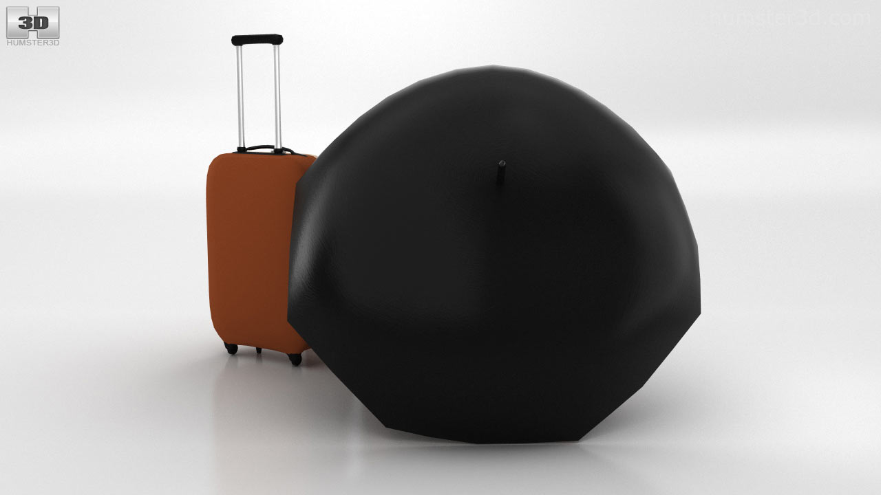 360 view of Travel Bags 3D model - 3DModels store