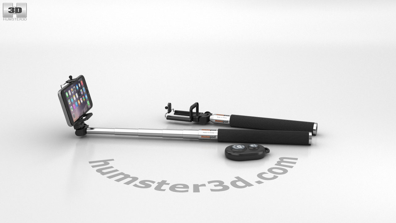 360 view of Selfie Stick 3D model - 3DModels store