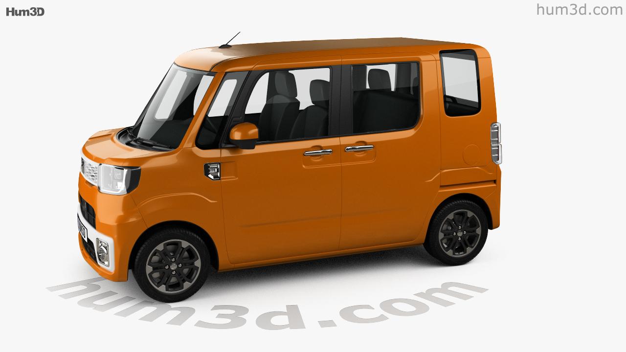 Toyota Pixis Mega 2016 360도 3D 모델 - 3DModels