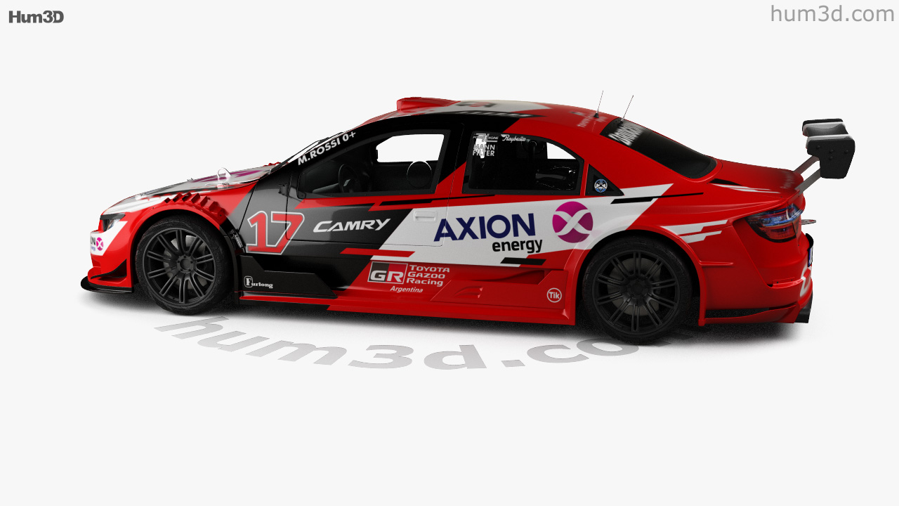 360 view of Toyota Camry Top Race 2021 3D model - 3DModels store