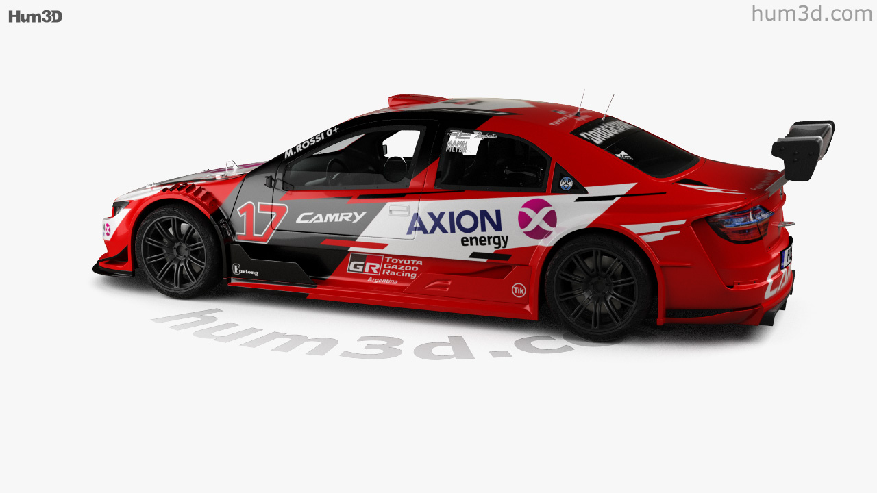 360 view of Toyota Camry Top Race 2021 3D model - 3DModels store