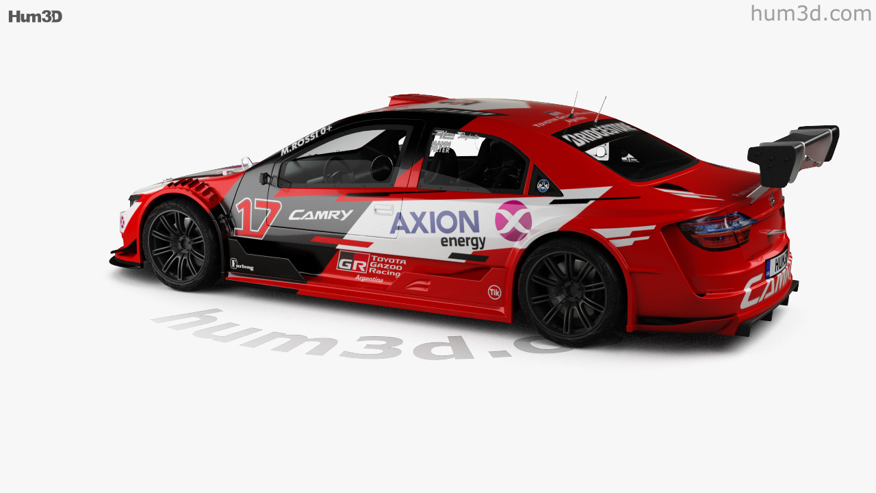 360 view of Toyota Camry Top Race 2021 3D model - 3DModels store