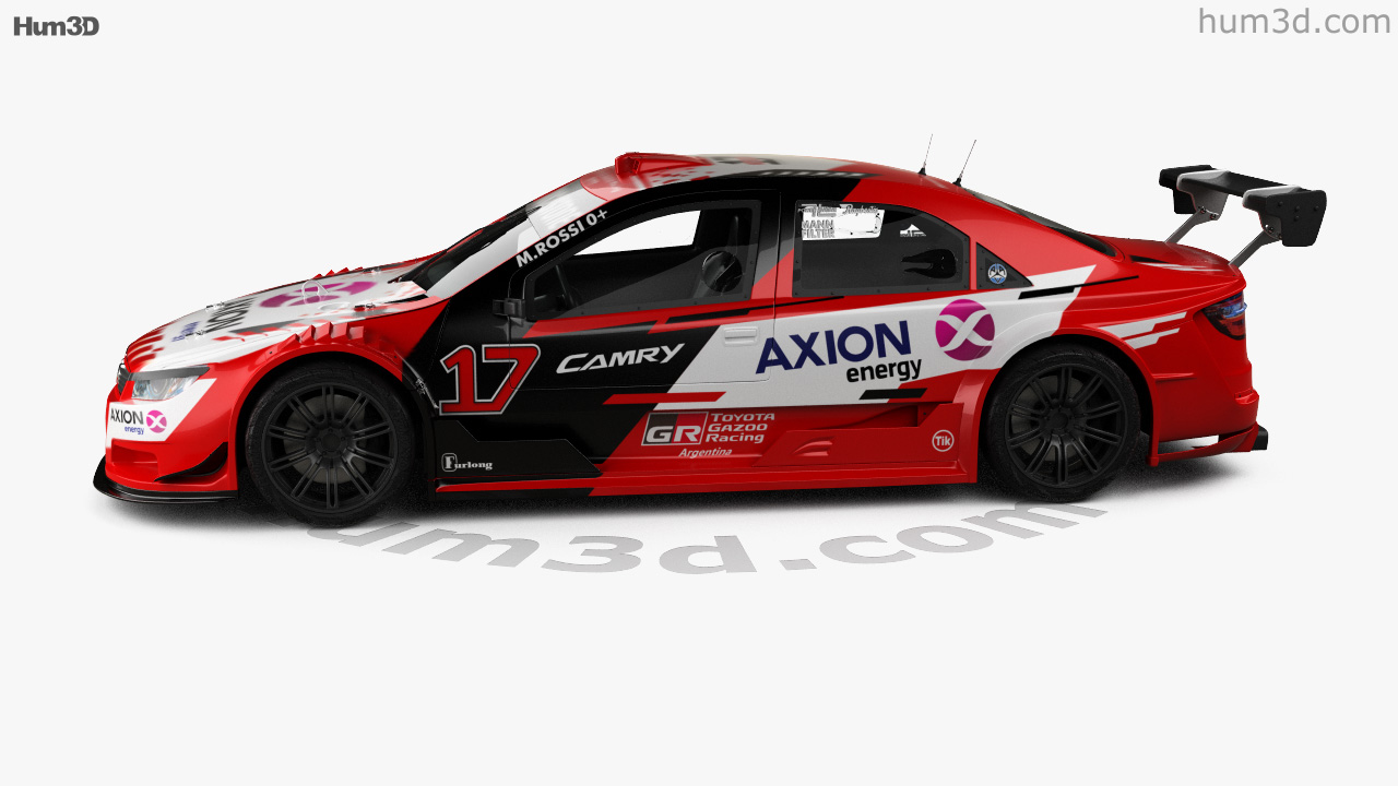 360 view of Toyota Camry Top Race 2021 3D model - 3DModels store