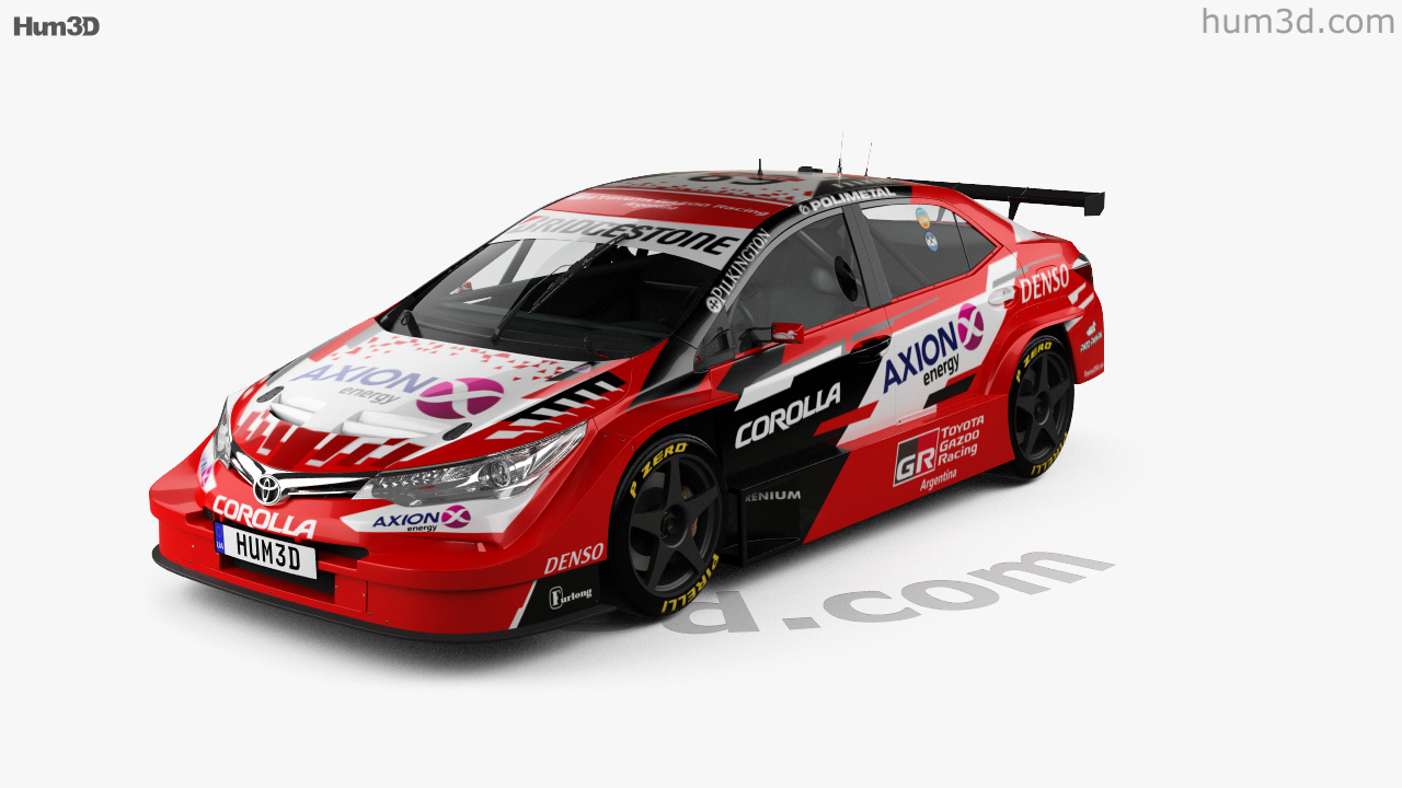 360 view of Toyota Corolla STC 2000 2021 3D model - 3DModels store