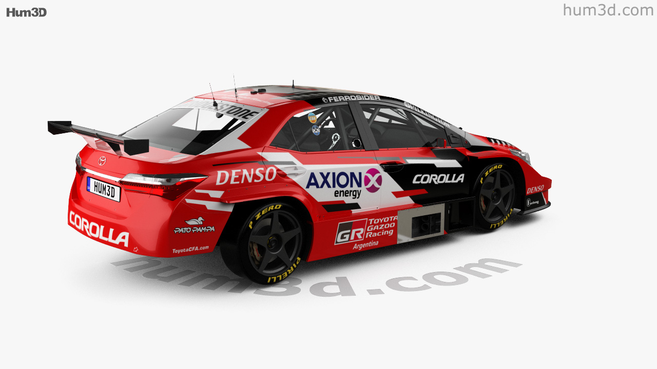 360 view of Toyota Corolla STC 2000 2021 3D model - 3DModels store