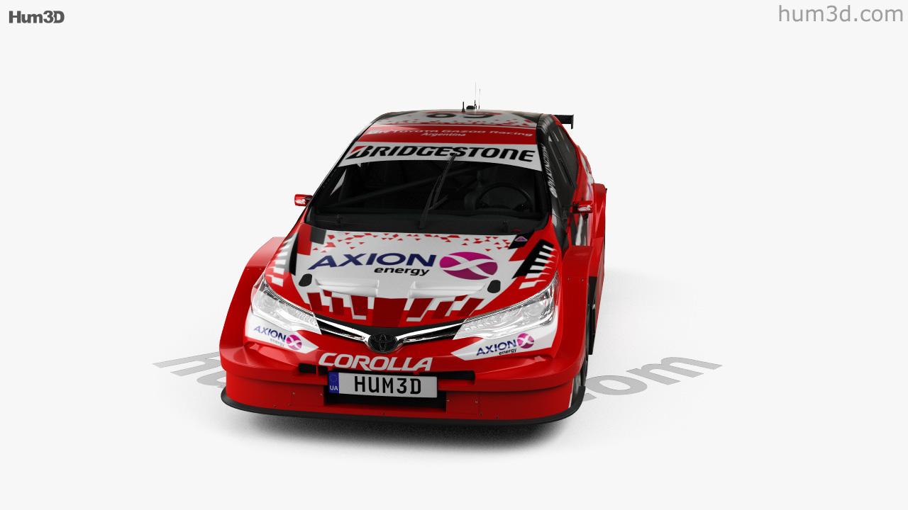 360 view of Toyota Corolla STC 2000 2021 3D model - 3DModels store