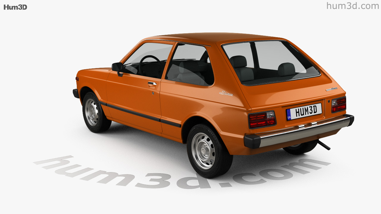 360 view of Toyota Starlet 1978 3D model - 3DModels store