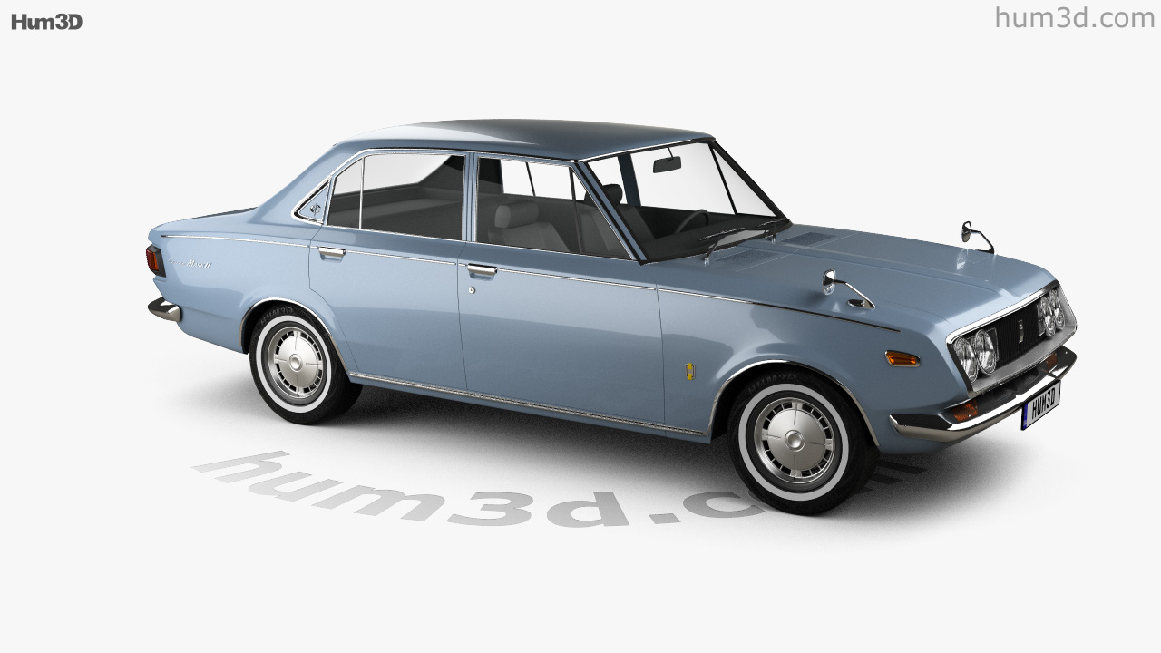 360 view of Toyota Mark II sedan 1968 3D model - 3DModels store