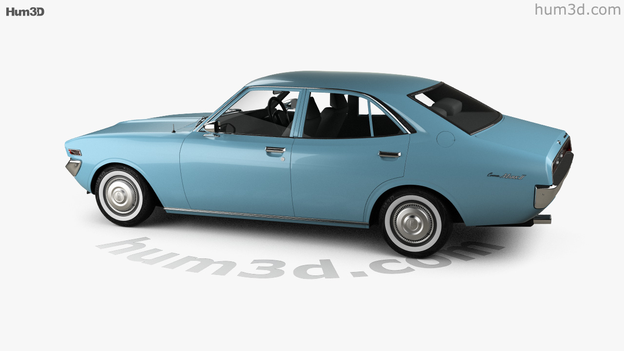 360 view of Toyota Mark II 1972 3D model - 3DModels store