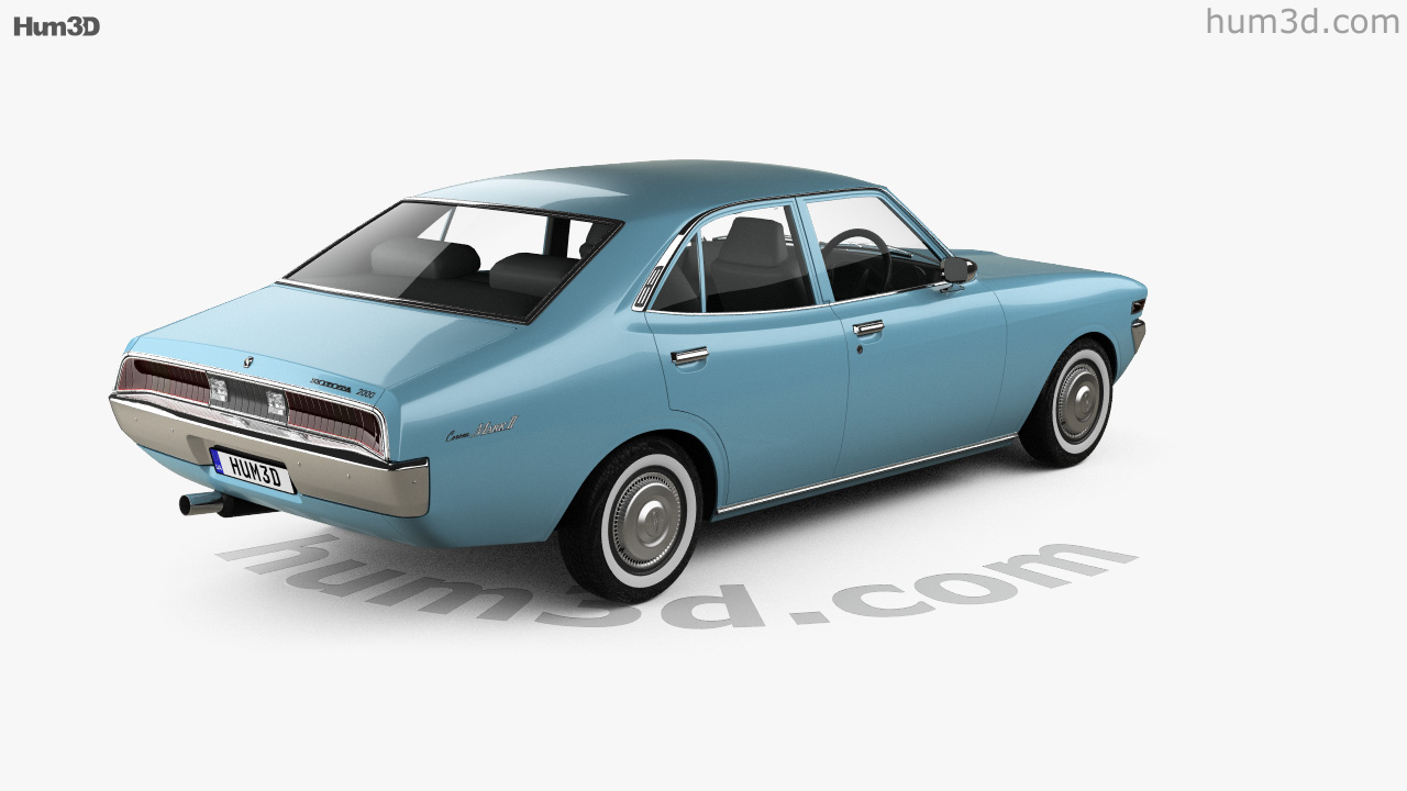 360 view of Toyota Mark II 1972 3D model - 3DModels store
