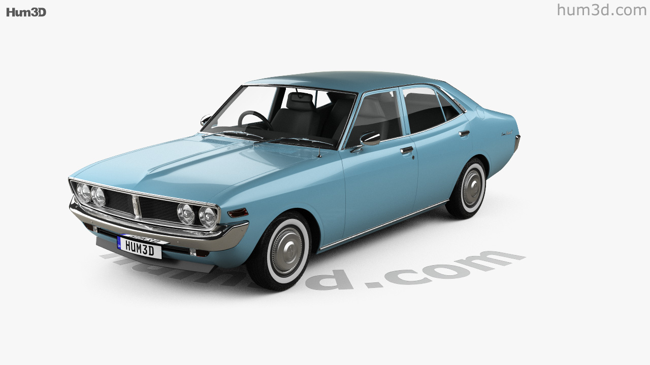 360 view of Toyota Mark II 1972 3D model - 3DModels store