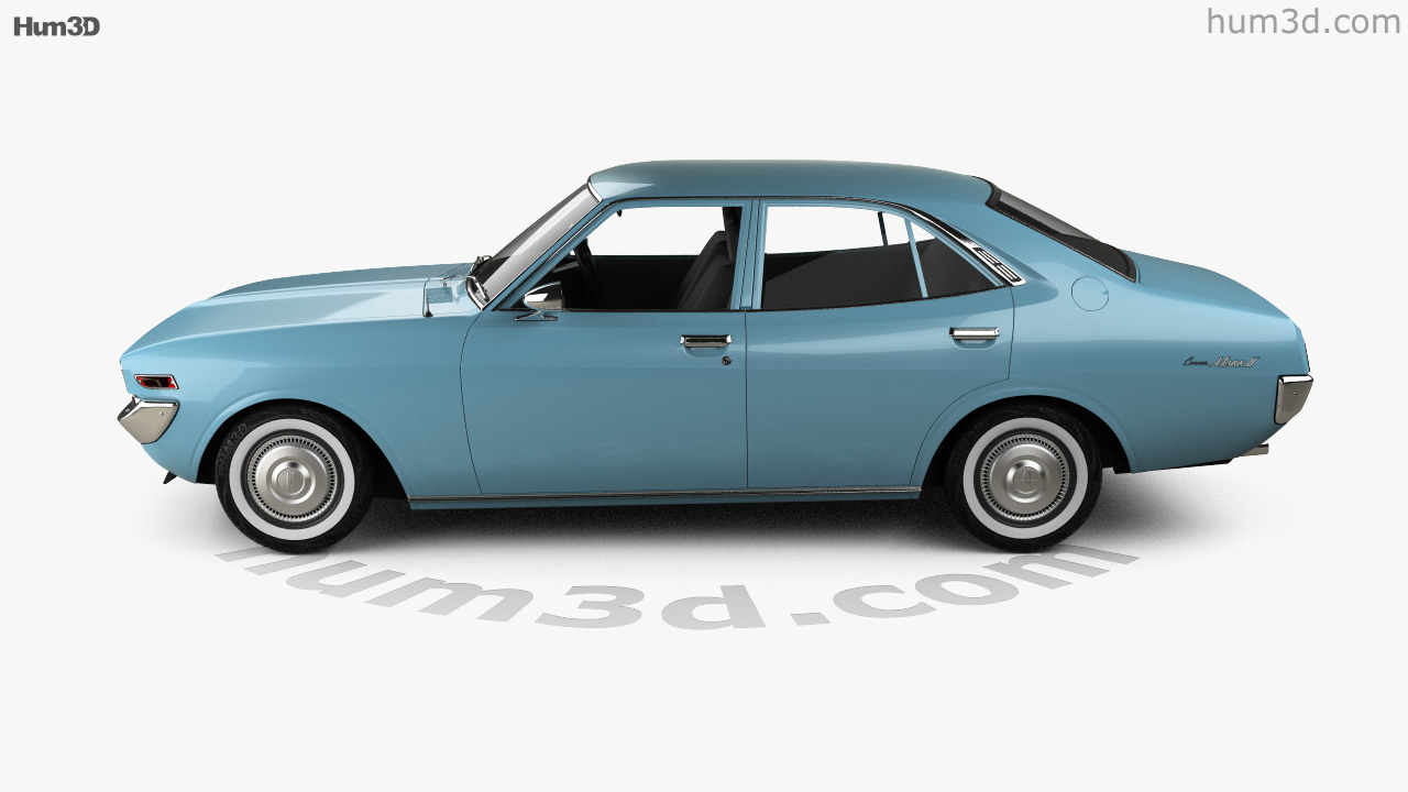 360 view of Toyota Mark II 1972 3D model - 3DModels store