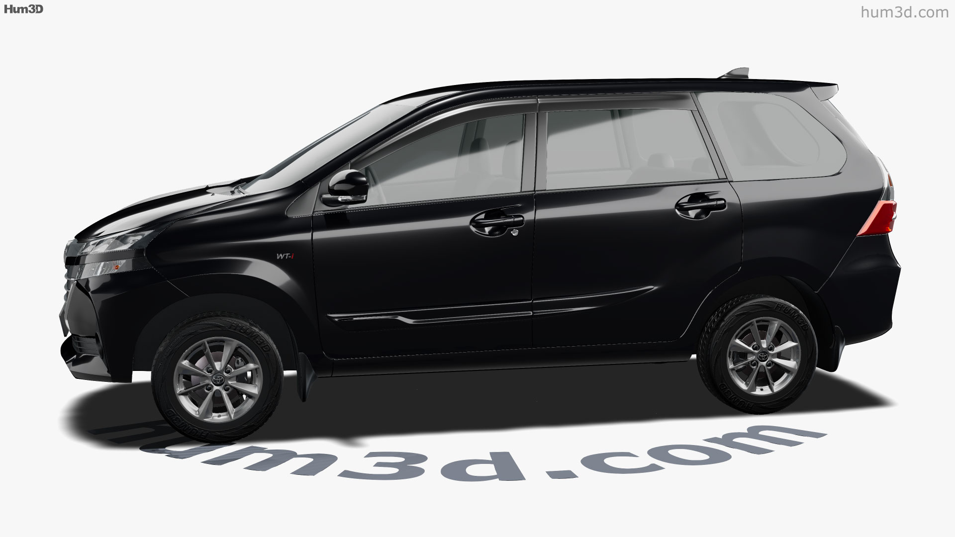 360 view of Toyota Avanza G 2024 3D model - 3DModels store