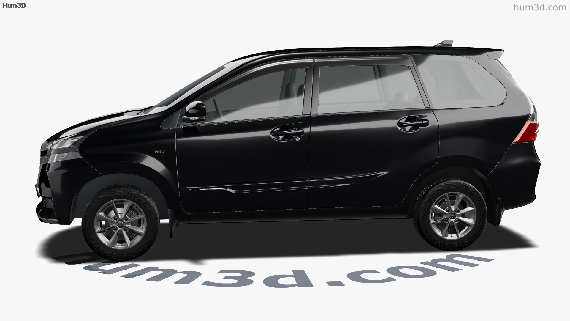 360 view of Toyota Avanza G 2024 3D model - 3DModels store