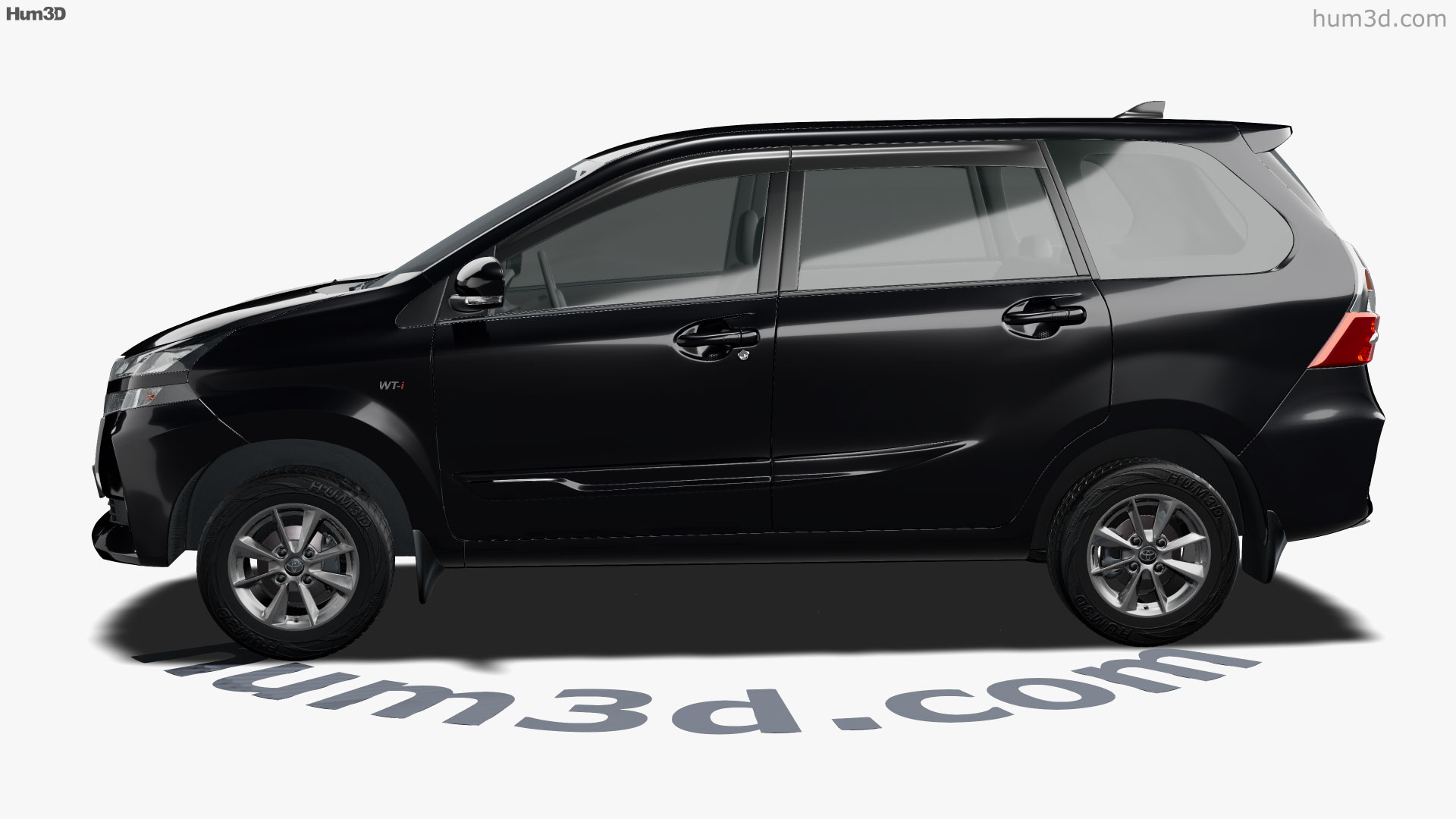 360 view of Toyota Avanza G 2024 3D model - 3DModels store