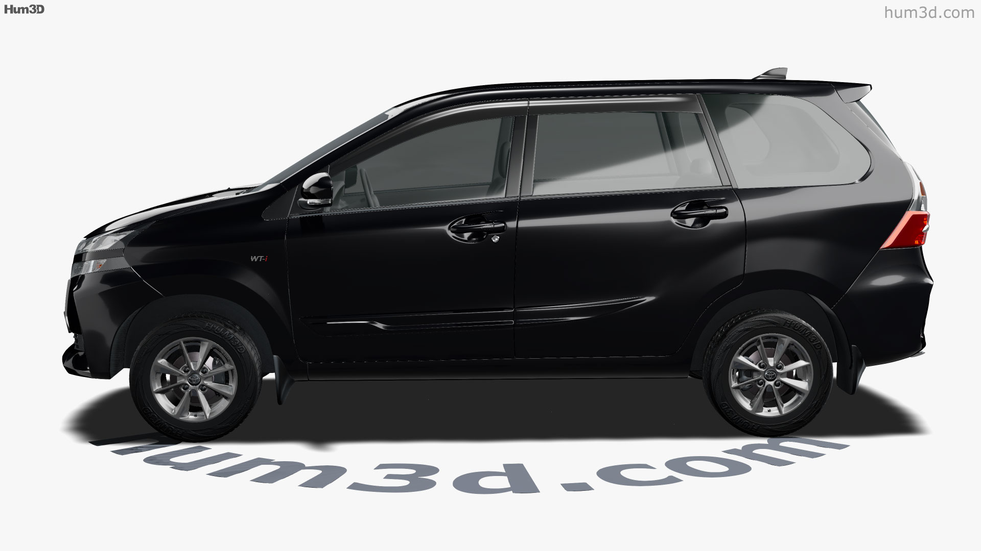 360 view of Toyota Avanza G 2024 3D model - 3DModels store