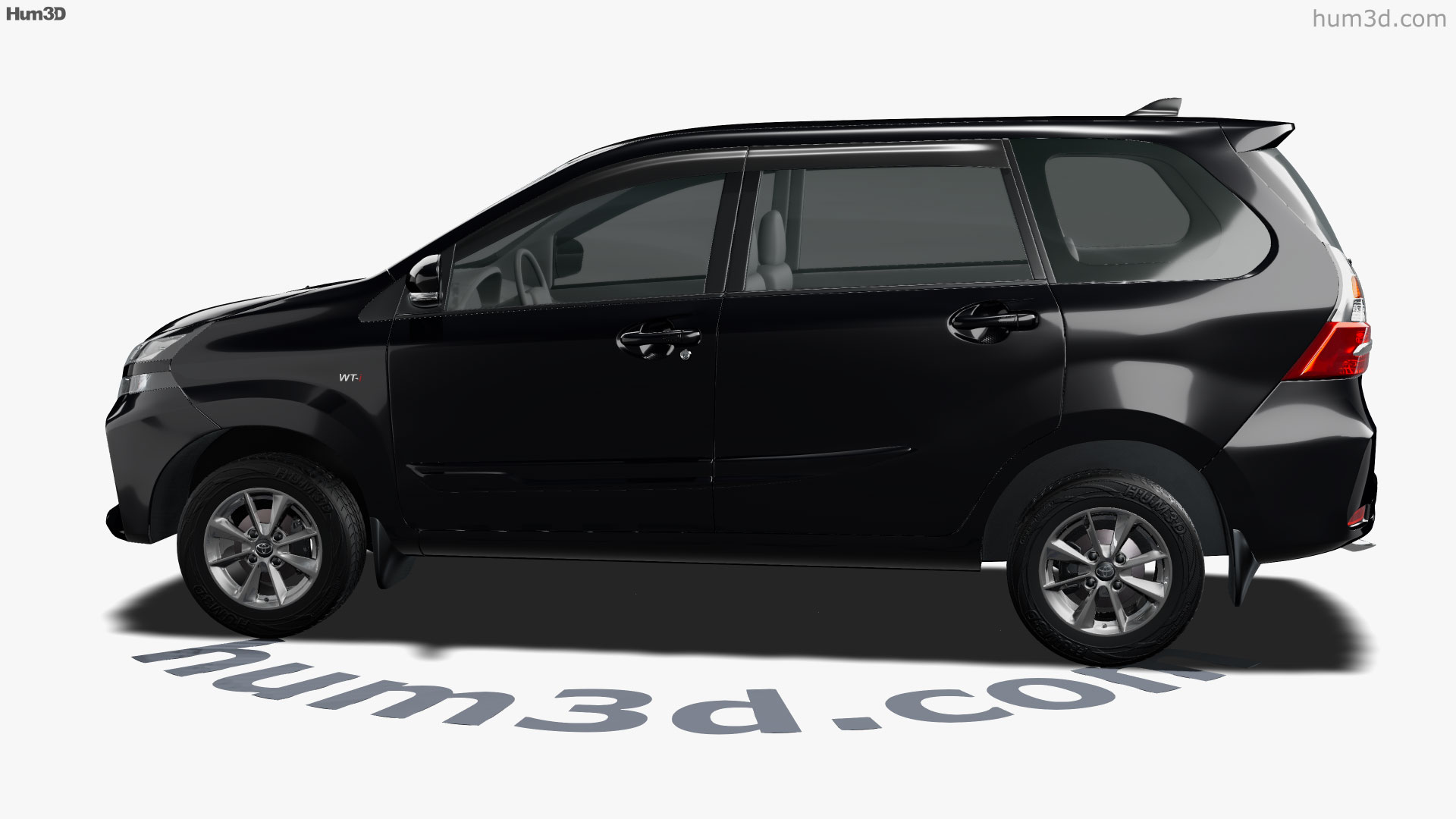 360 view of Toyota Avanza G 2024 3D model - 3DModels store