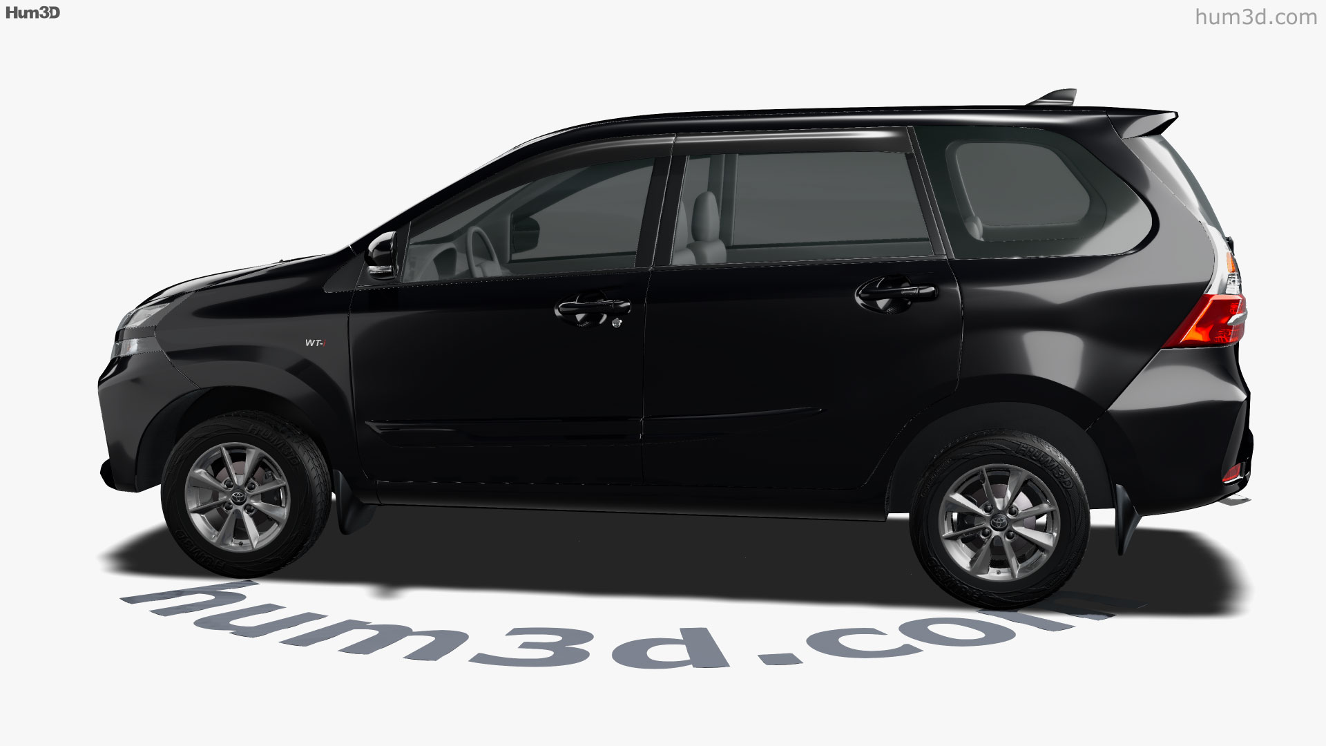 360 view of Toyota Avanza G 2024 3D model - 3DModels store