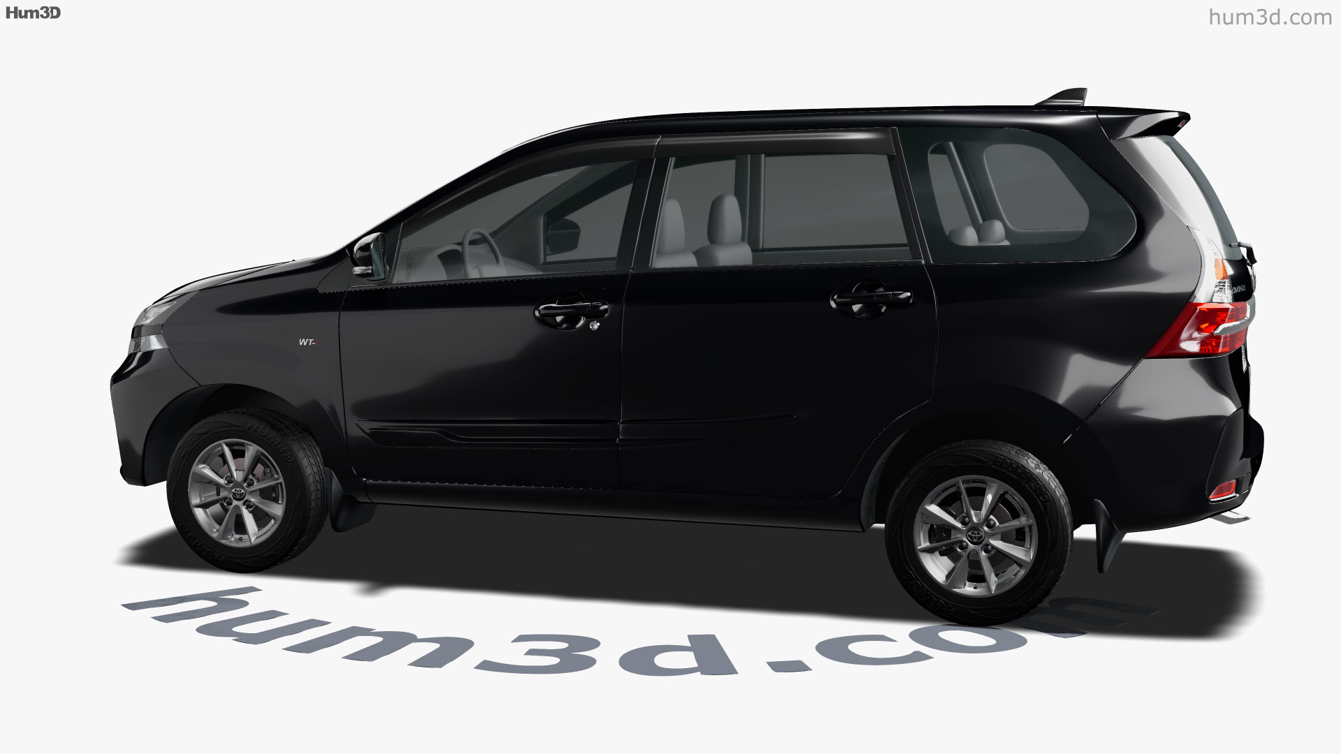 360 view of Toyota Avanza G 2024 3D model - 3DModels store