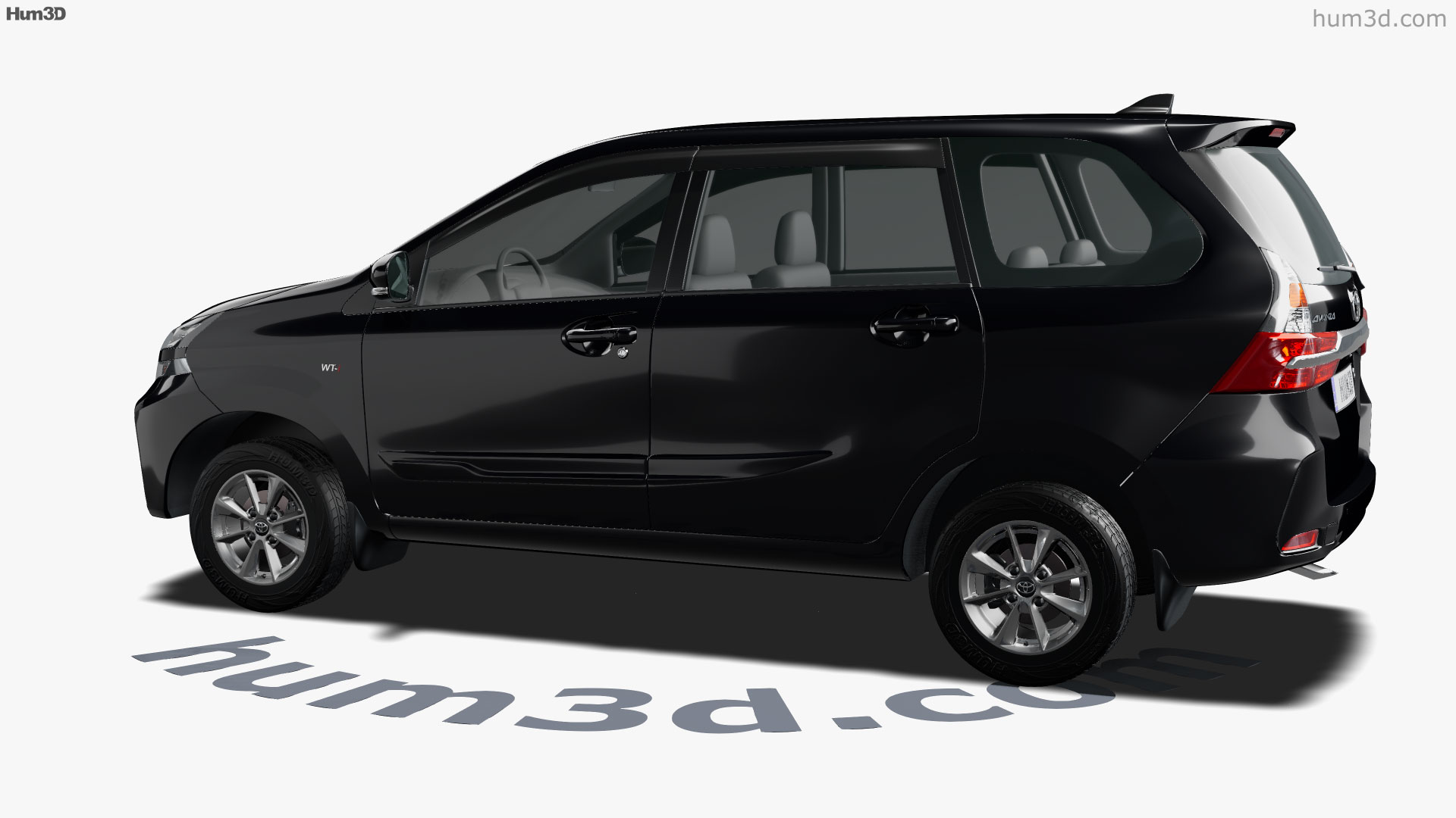 360 view of Toyota Avanza G 2024 3D model - 3DModels store