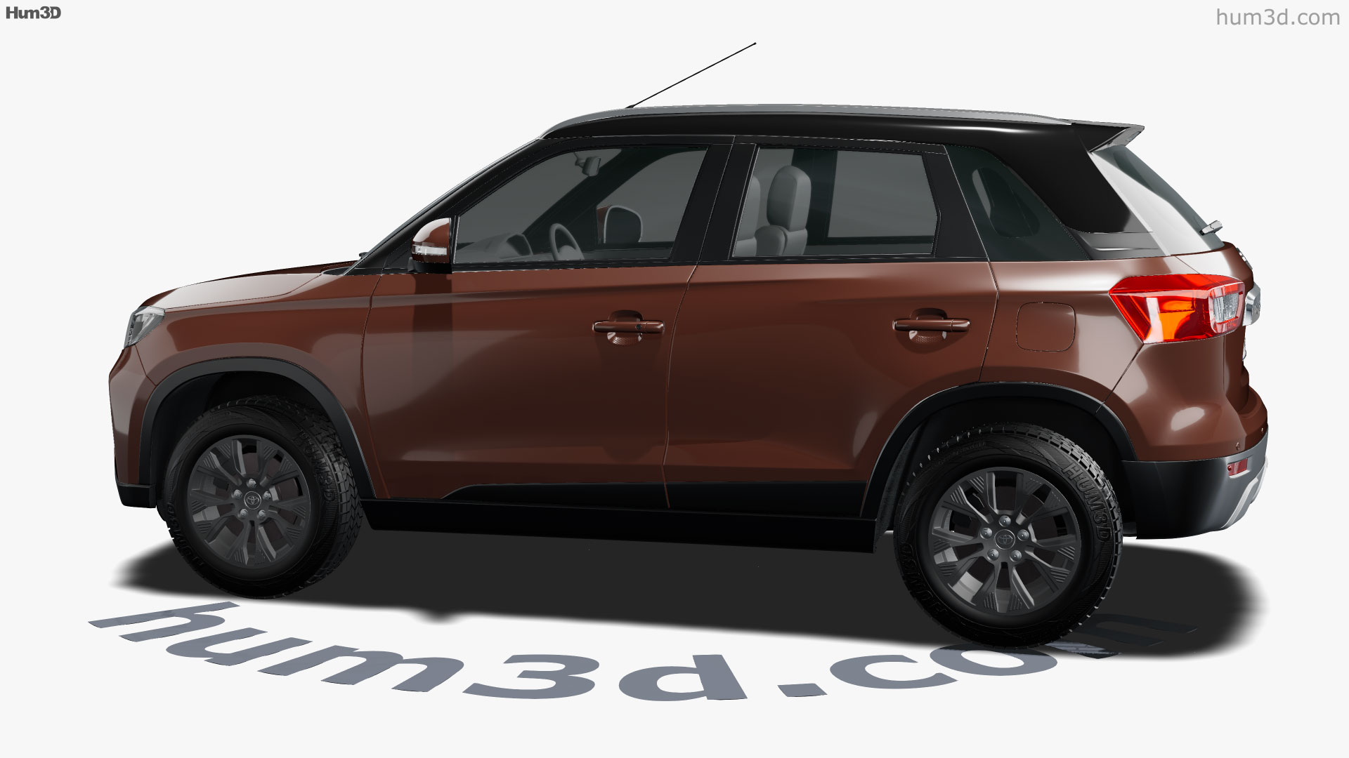 360 view of Toyota Urban Cruiser 2023 3D model - 3DModels store