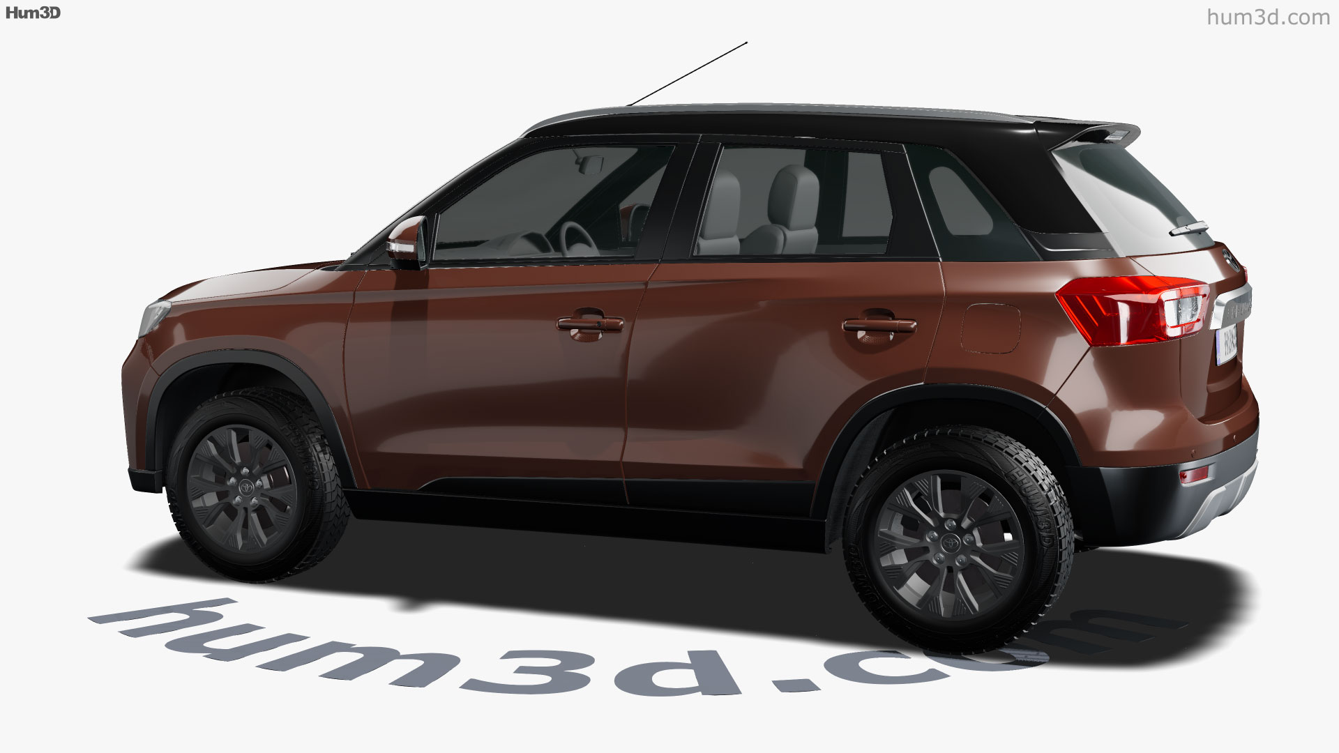 360 view of Toyota Urban Cruiser 2023 3D model - 3DModels store