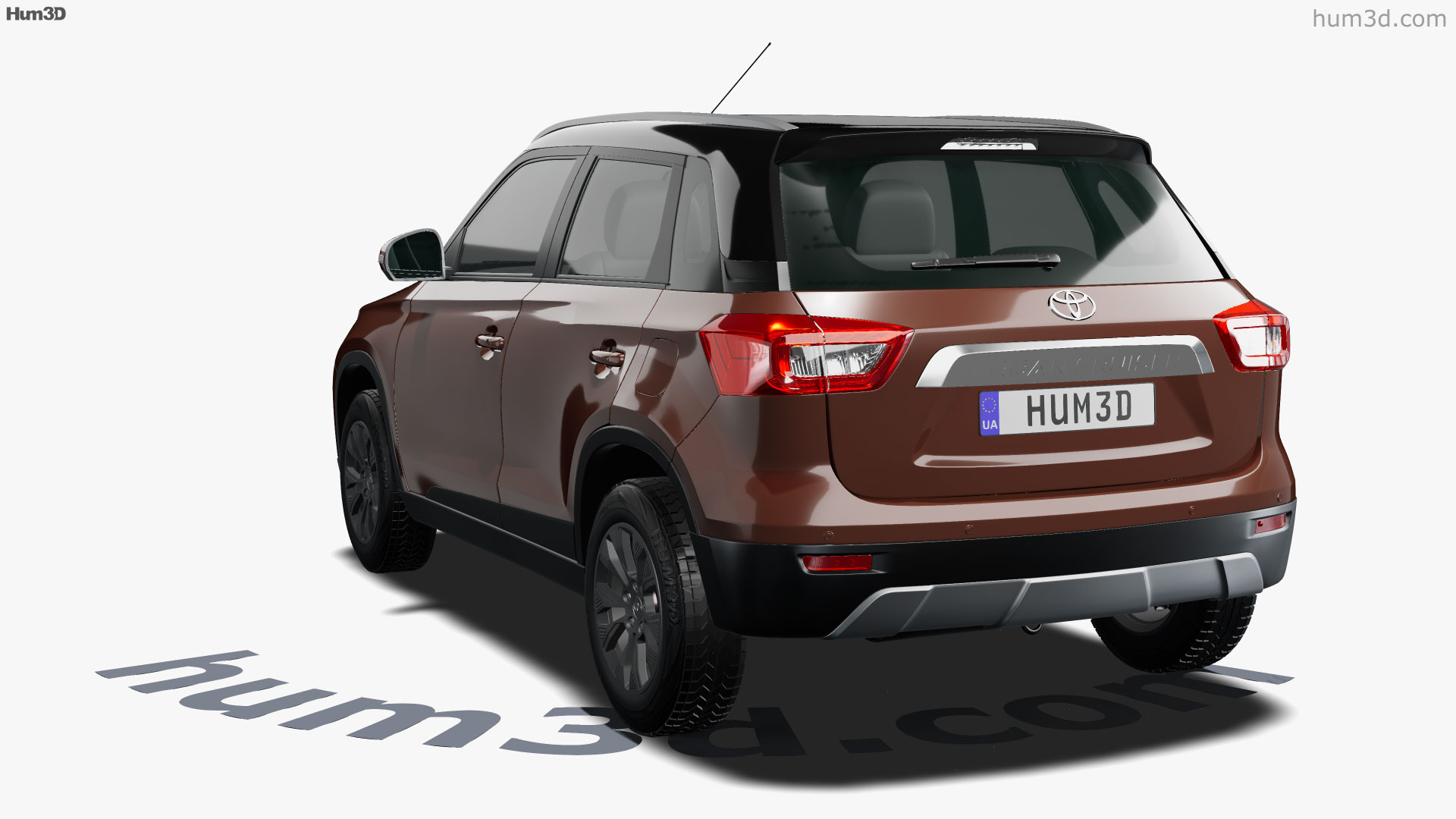 360 view of Toyota Urban Cruiser 2023 3D model - 3DModels store