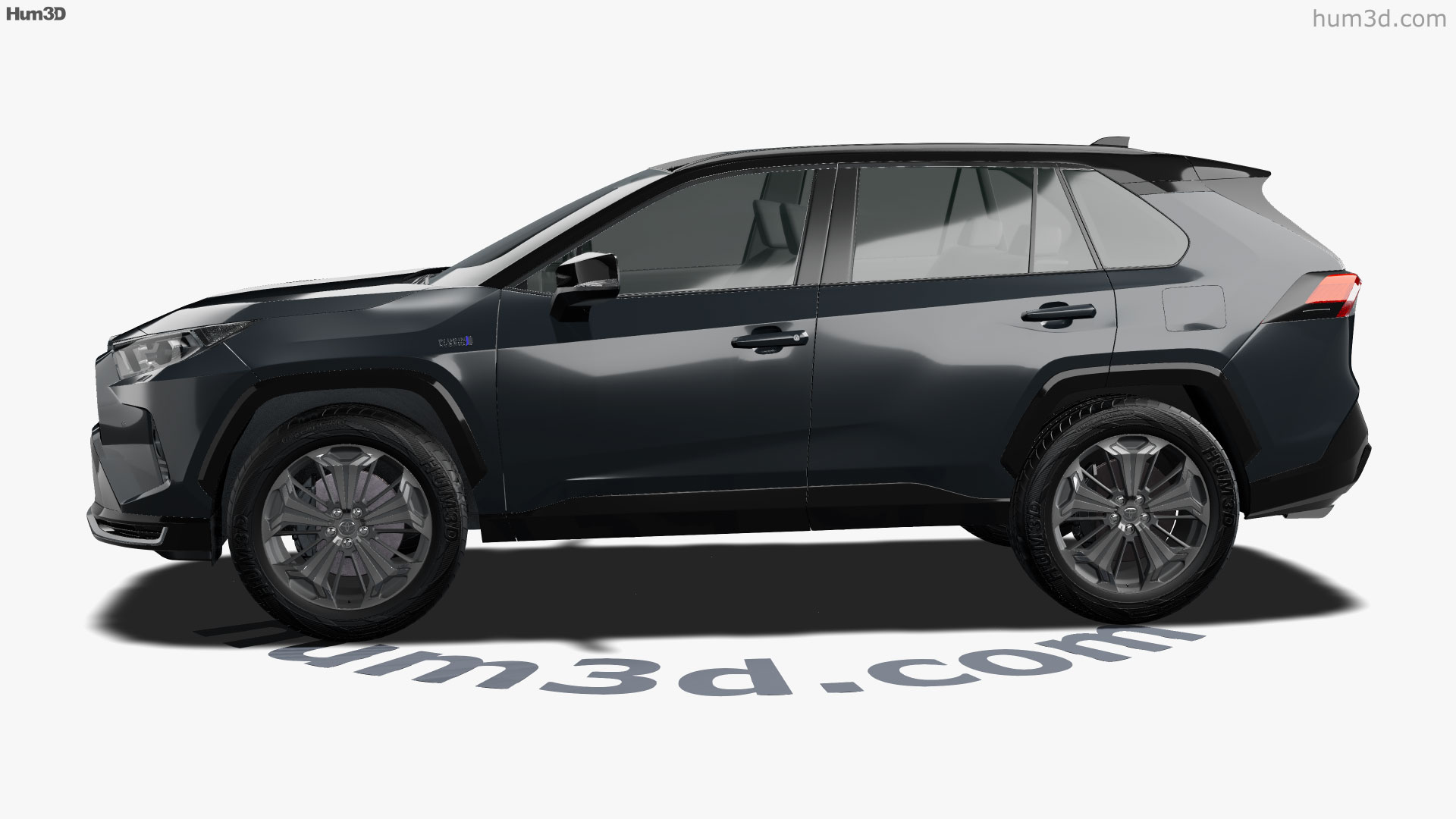360 view of Toyota RAV4 PHEV 2023 3D model - 3DModels store