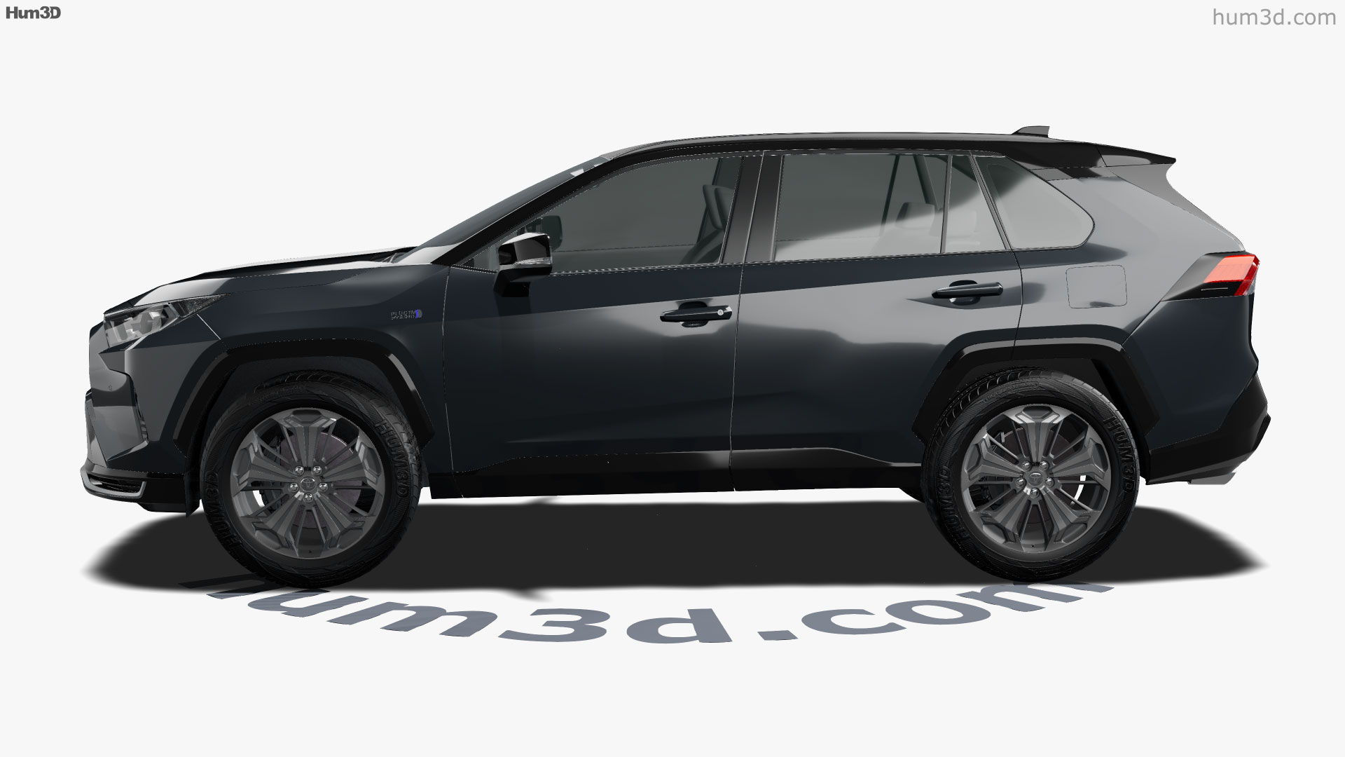 360 view of Toyota RAV4 PHEV 2023 3D model - 3DModels store