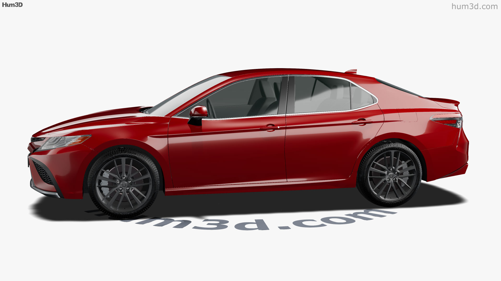 360 view of Toyota Camry XSE 2024 3D model - 3DModels store