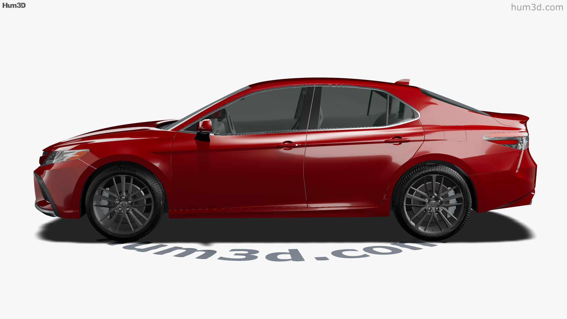 360 view of Toyota Camry XSE 2024 3D model - 3DModels store