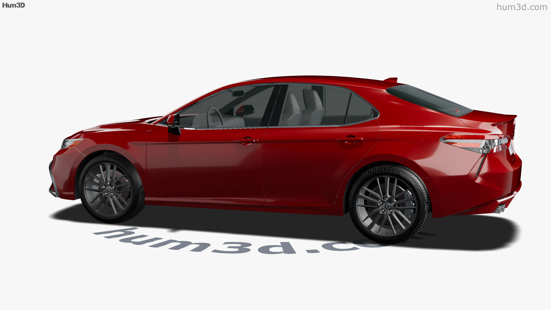 360 view of Toyota Camry XSE 2024 3D model - 3DModels store