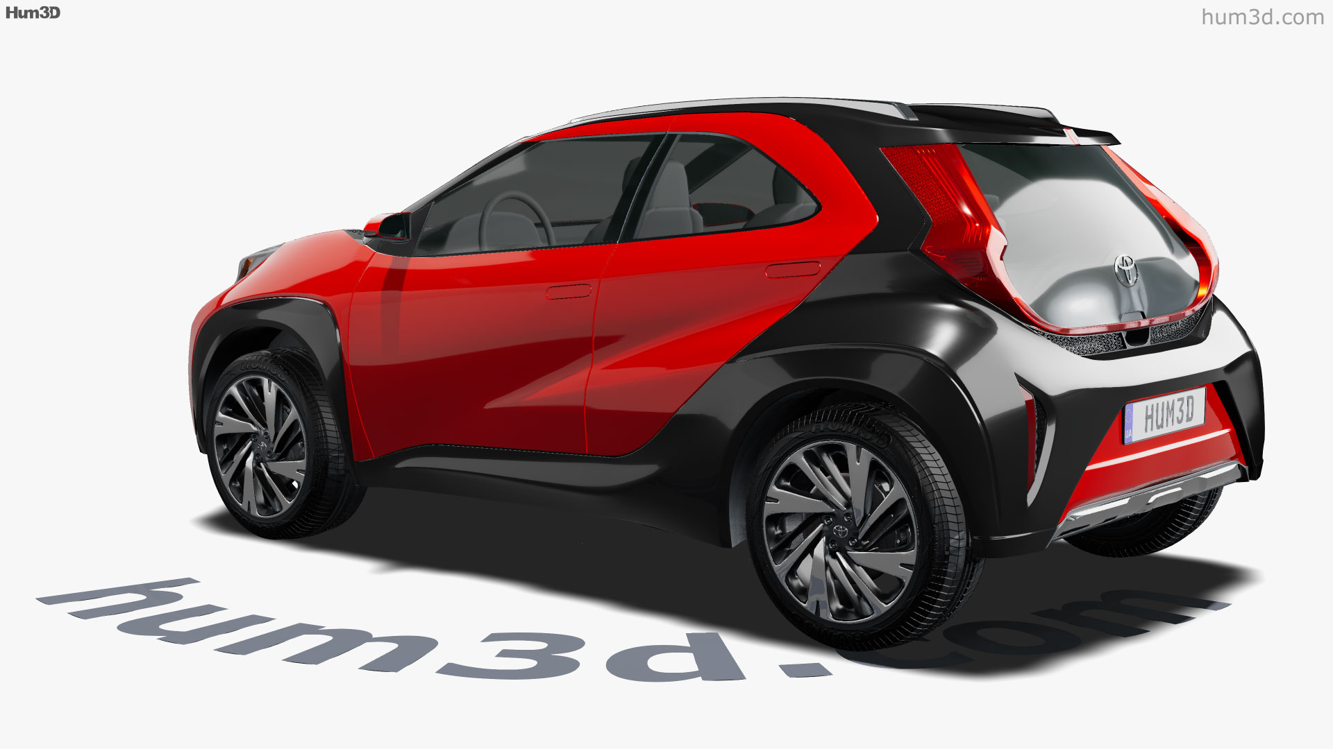 360 view of Toyota Aygo X Prologue 2024 3D model - 3DModels store