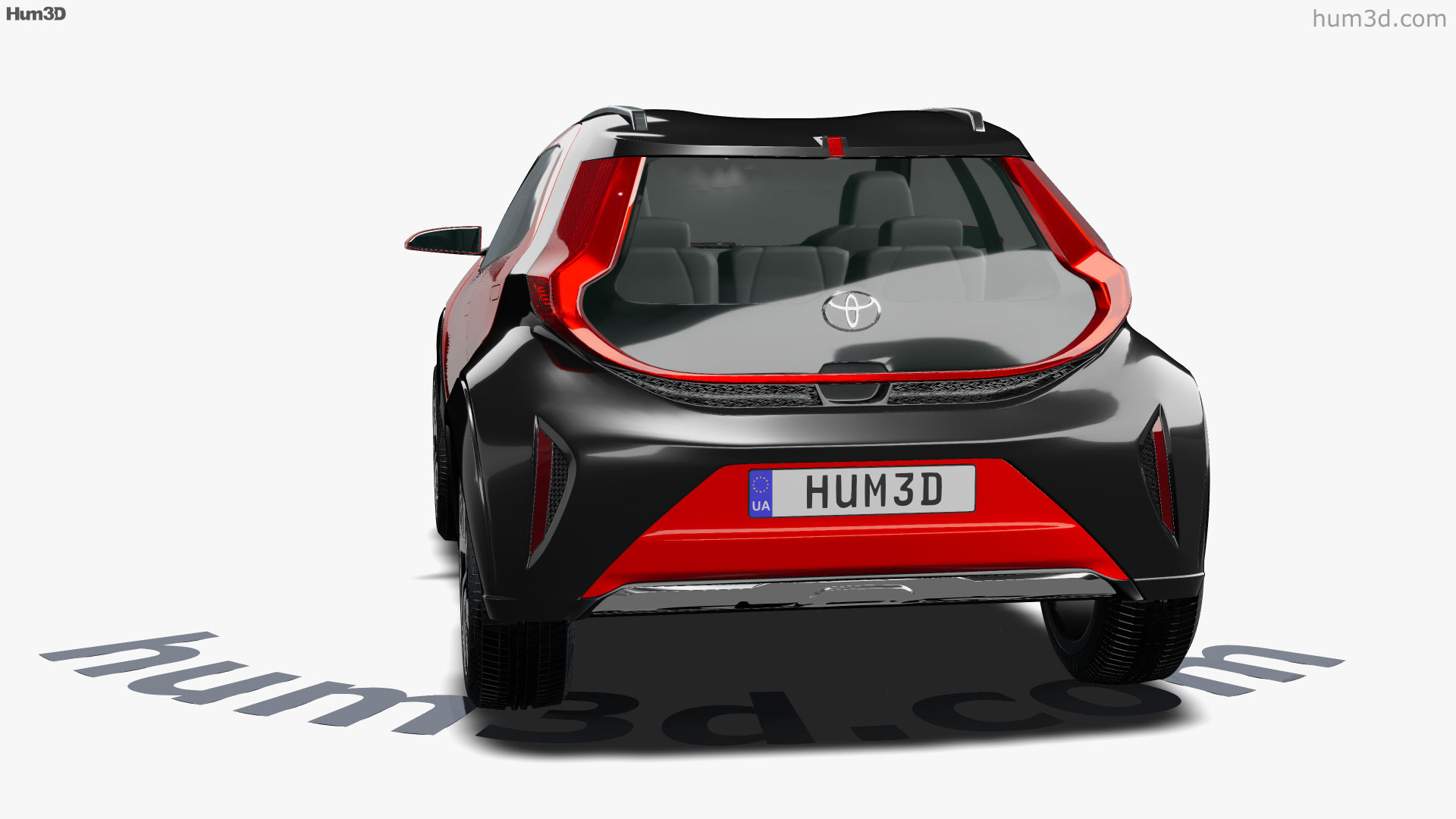 360 view of Toyota Aygo X Prologue 2024 3D model - 3DModels store