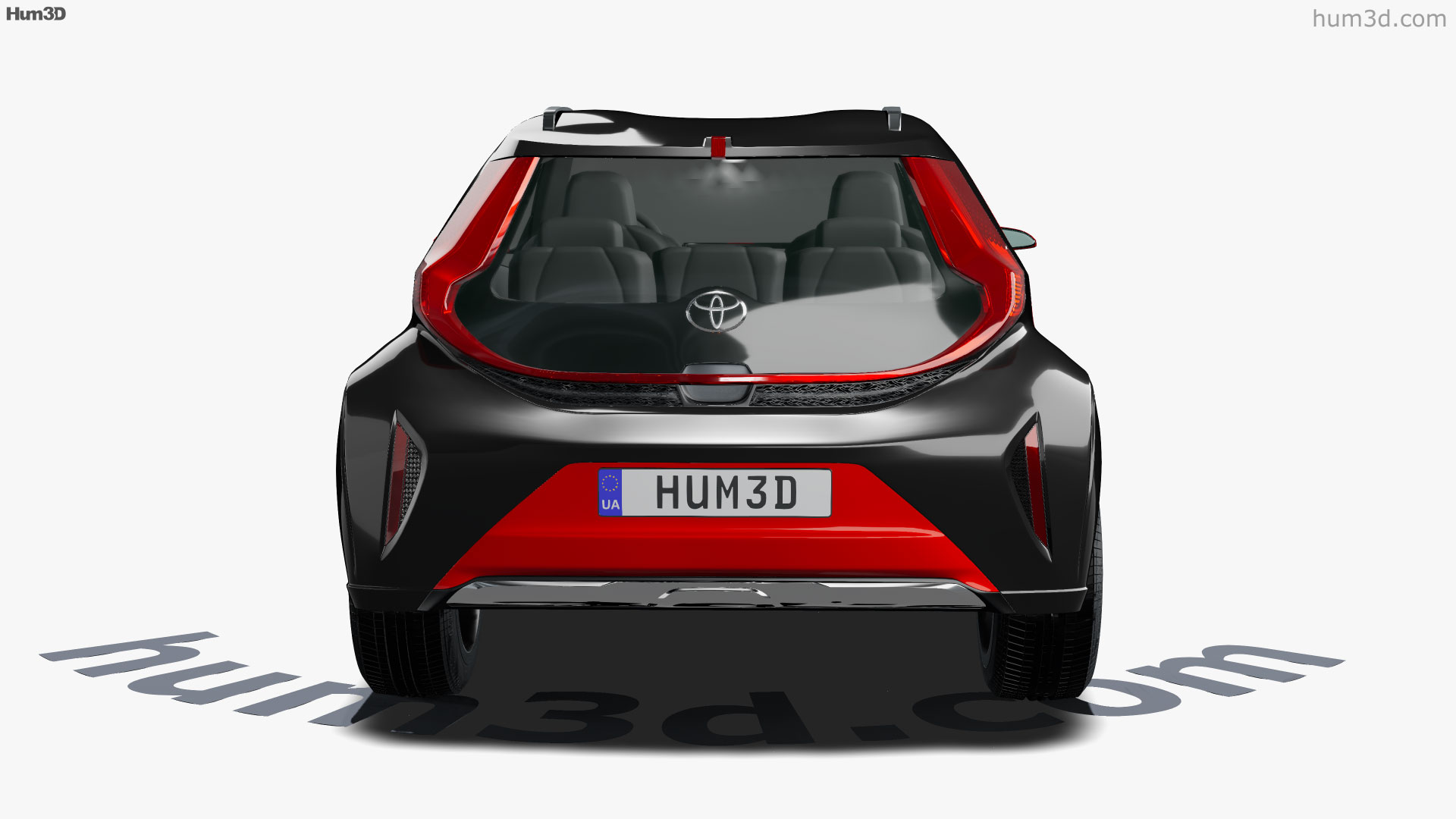 360 view of Toyota Aygo X Prologue 2024 3D model - 3DModels store