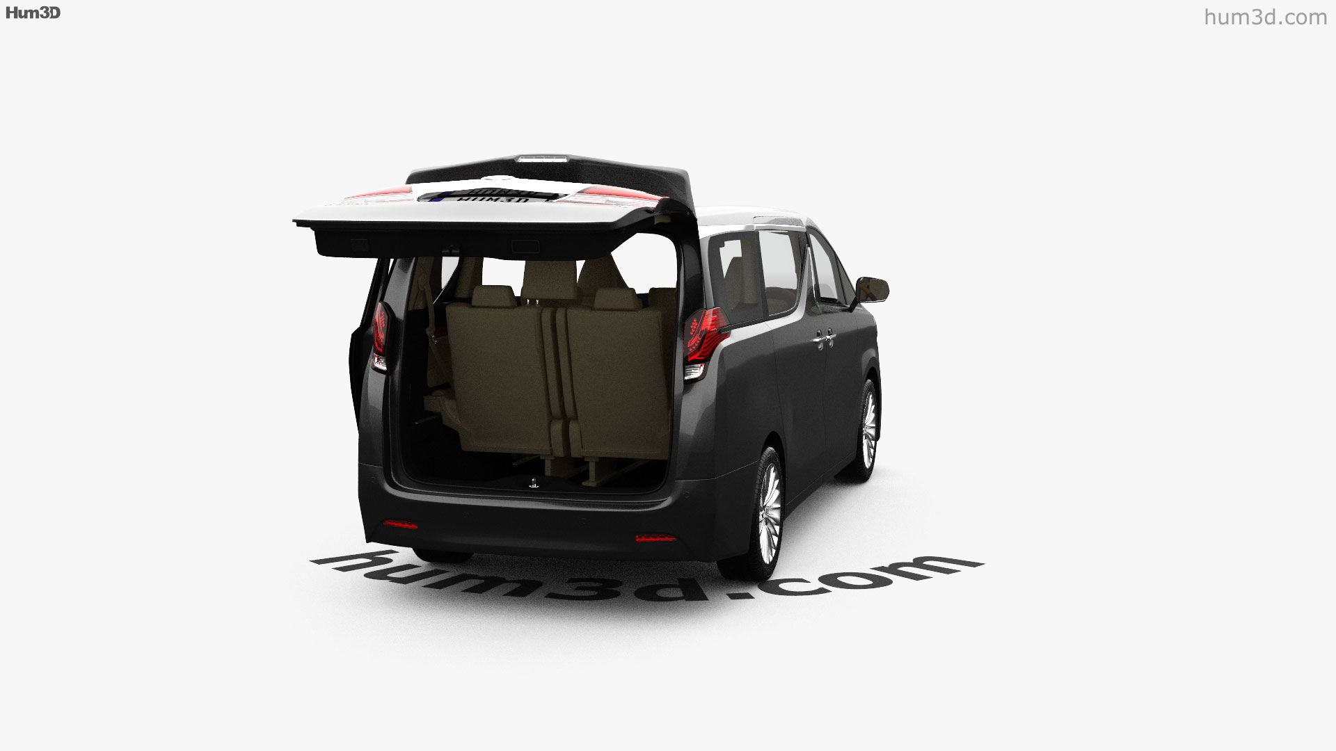 360 view of Toyota Alphard Hybrid Executive Lounge with HQ interior ...