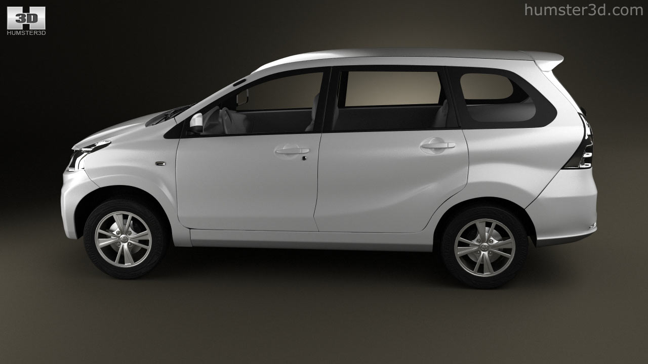 360 view of Toyota Avanza 2014 3D model - 3DModels store