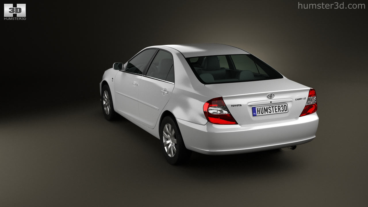 360 view of Toyota Camry (XV30) 2006 3D model - 3DModels store
