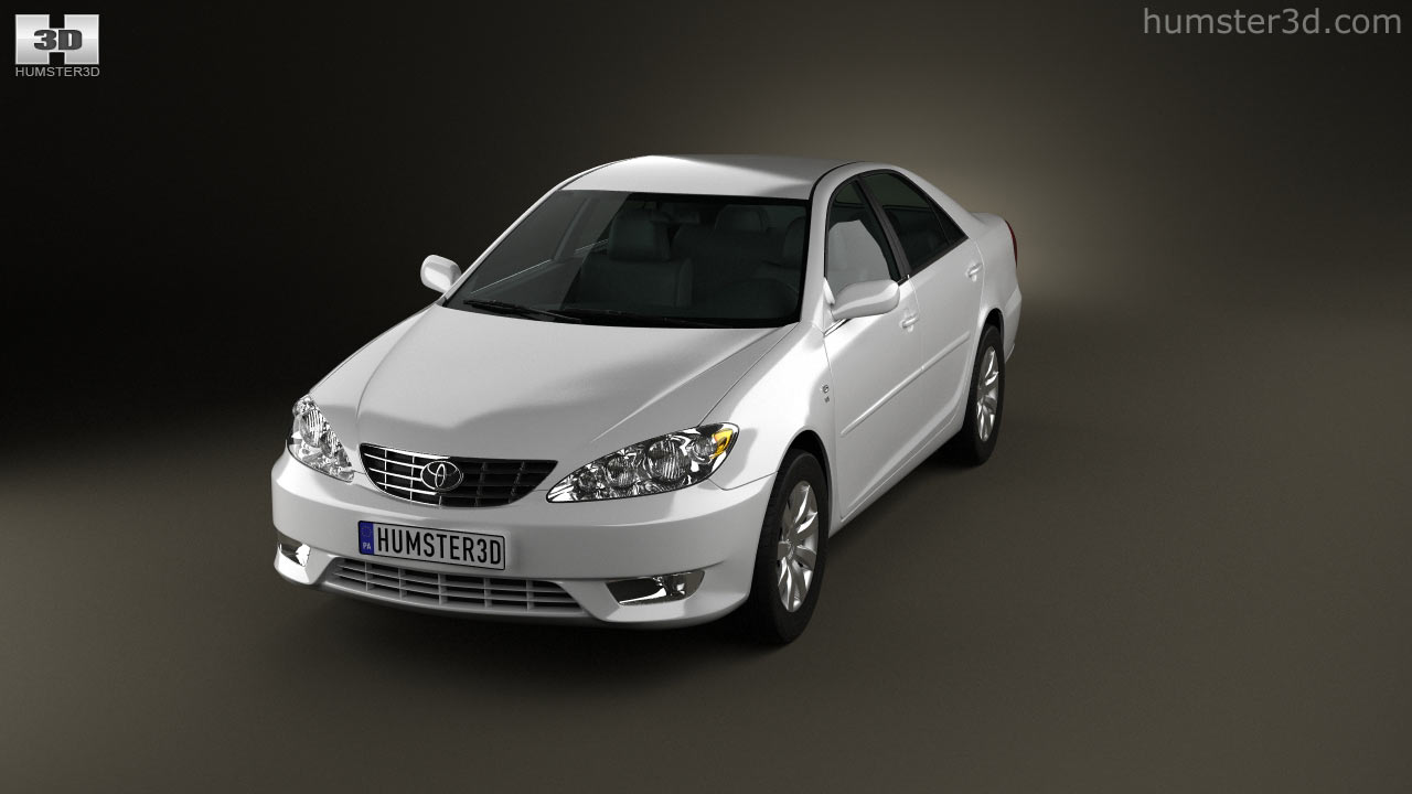360 view of Toyota Camry (XV30) 2006 3D model - 3DModels store