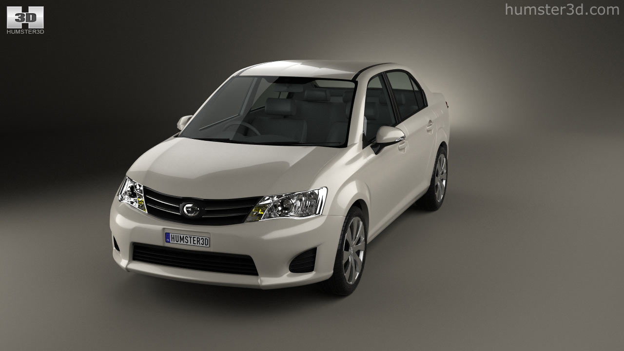 360 view of Toyota Corolla Axio 2015 3D model - 3DModels store