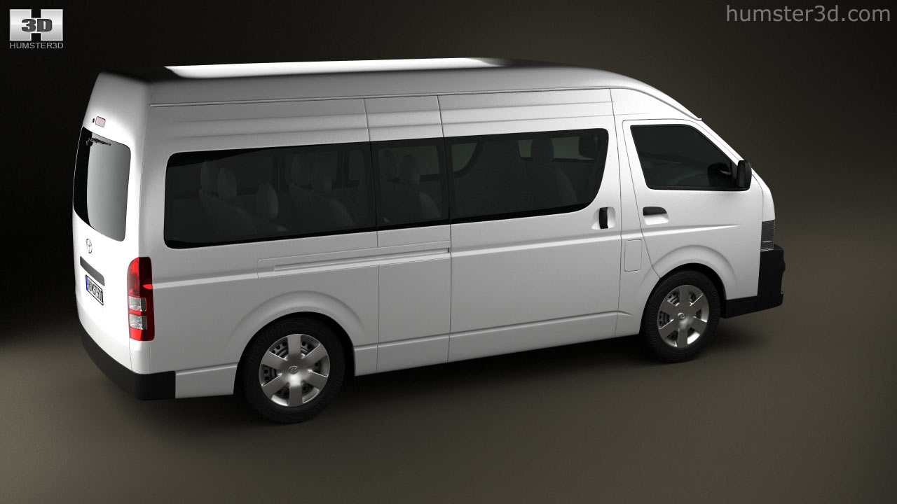 360 view of Toyota HiAce Super Long Wheel Base 2014 3D model - 3DModels ...