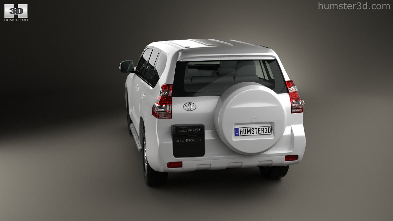 360 view of Toyota Land Cruiser Prado (J150) 5-door 2016 3D model ...